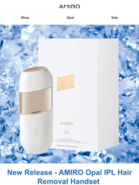 AMIRO: Introducing "Opal": The device that improves the hair removal ...