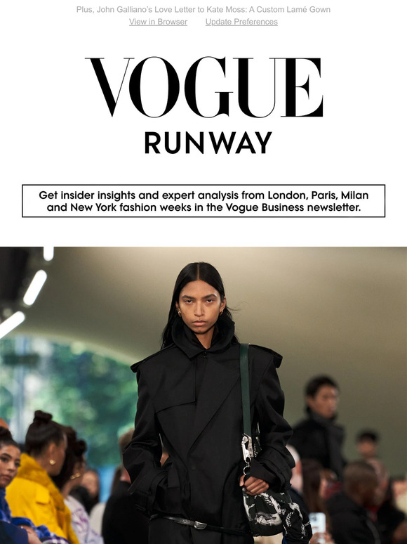 VOGUE: Clean, Modern, Catchy Fashion From Daniel Lee at Burberry | Milled