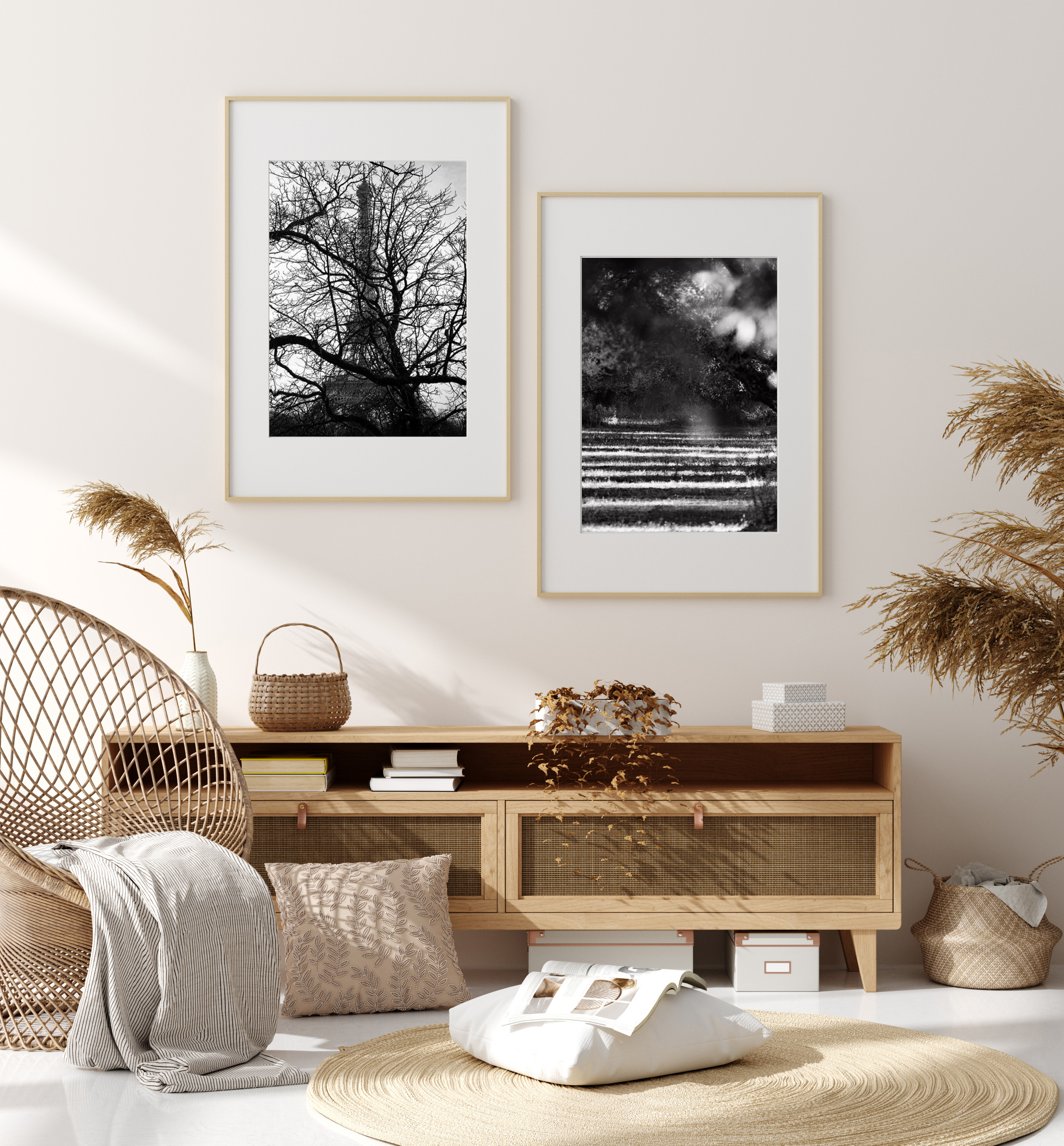 Art to Frames: Captivate with Contrast: The Ideal Frames for Black ...
