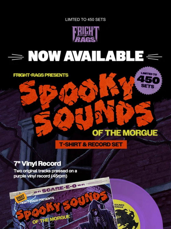 Fright Rags: 💀🎶 Spooky Sounds of the Morgue Now Available! | Milled