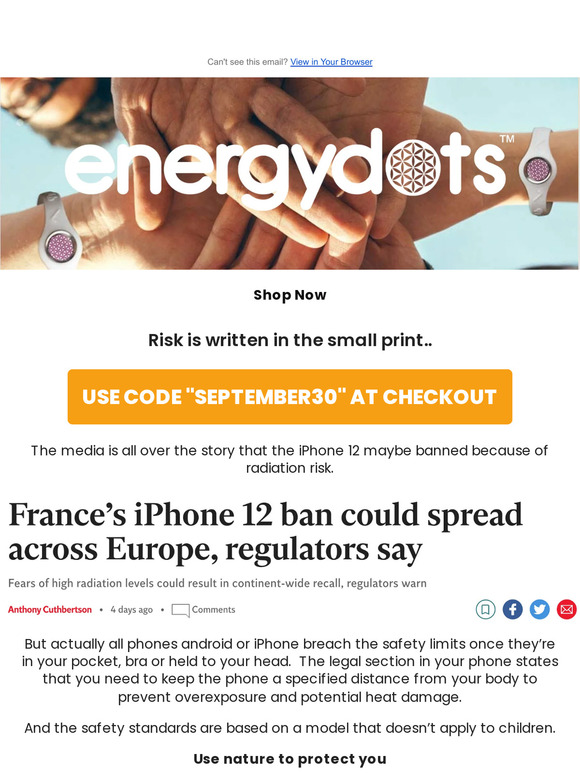 Energy Dots: RISK IS WRITTEN IN THE SMALL PRINT.. | Milled