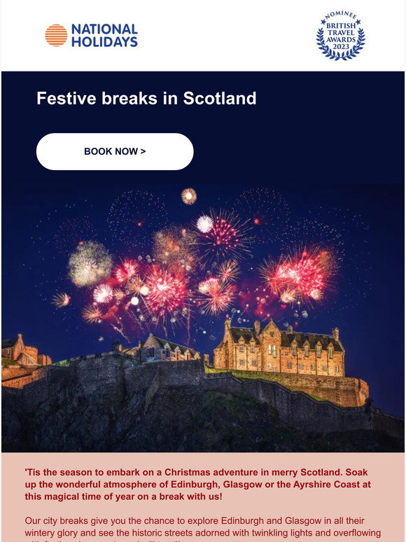 National Holidays: Experience a bonnie festive break in Scotland | Milled