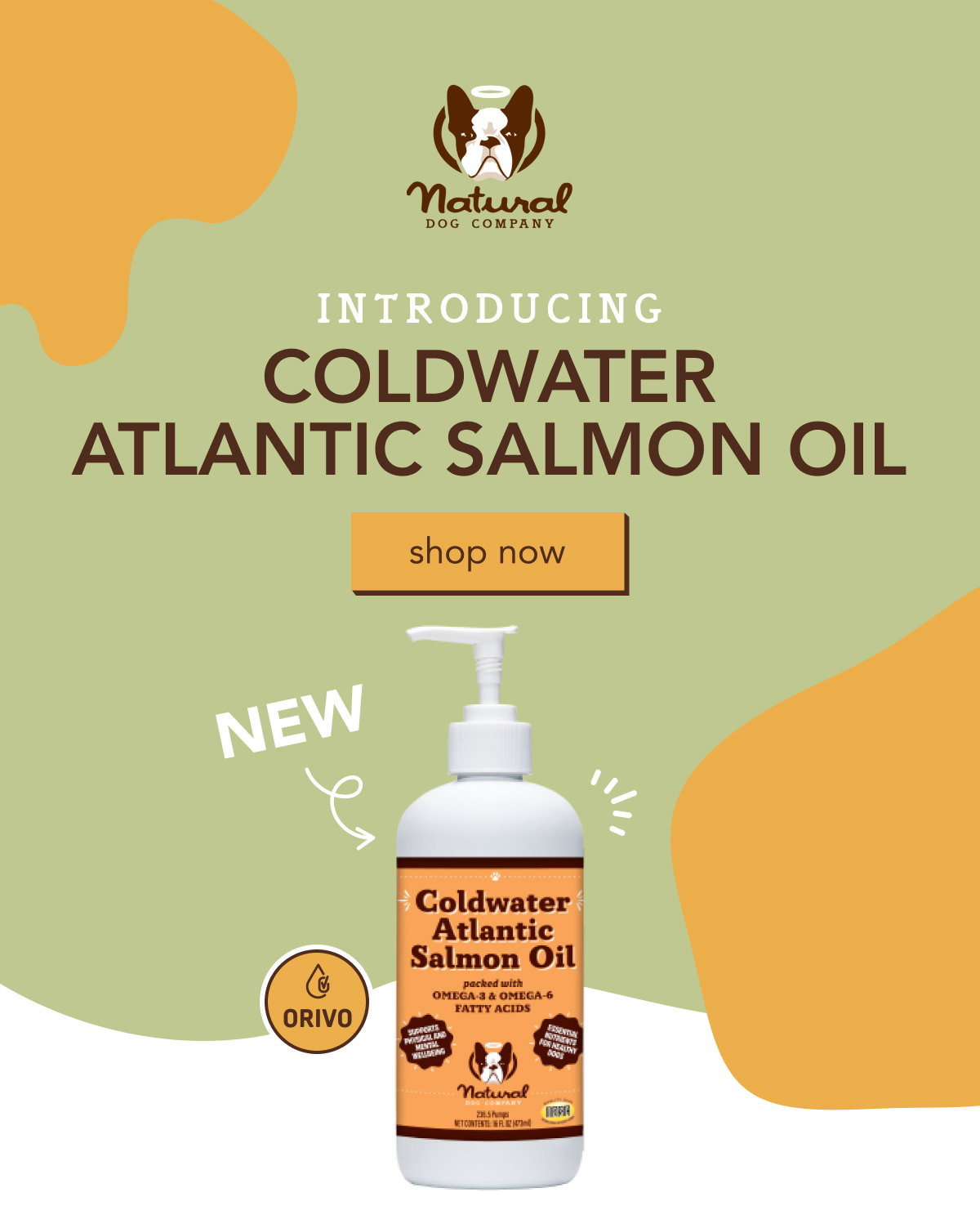Natural Dog Company: INTRODUCING: Coldwater Atlantic Salmon Oil 🐬 | Milled