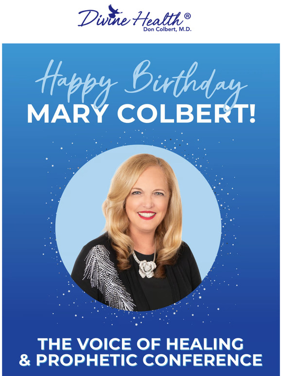 Dr. Colbert: 🎉 Mary Colbert Will be a Guest Speaker Tonight at 7pm ...