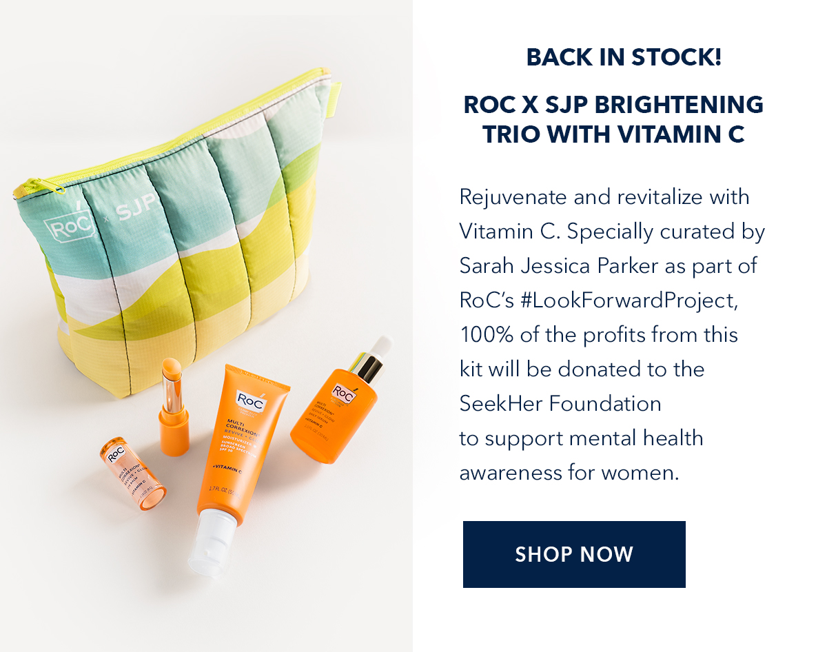 Roc Skincare: Discover the skincare power Vitamin C with SJP - Now Back ...