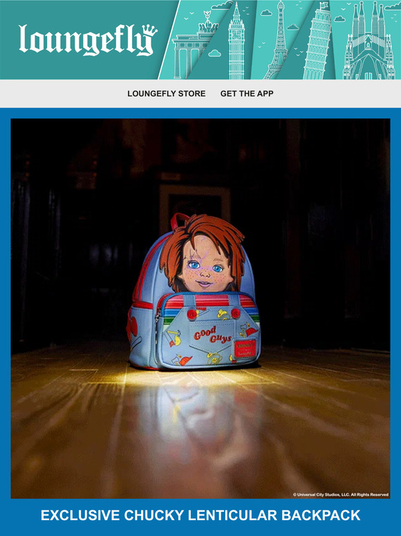 Funko: Loungefly Exclusive: Chucky Lenticular Backpack | Milled