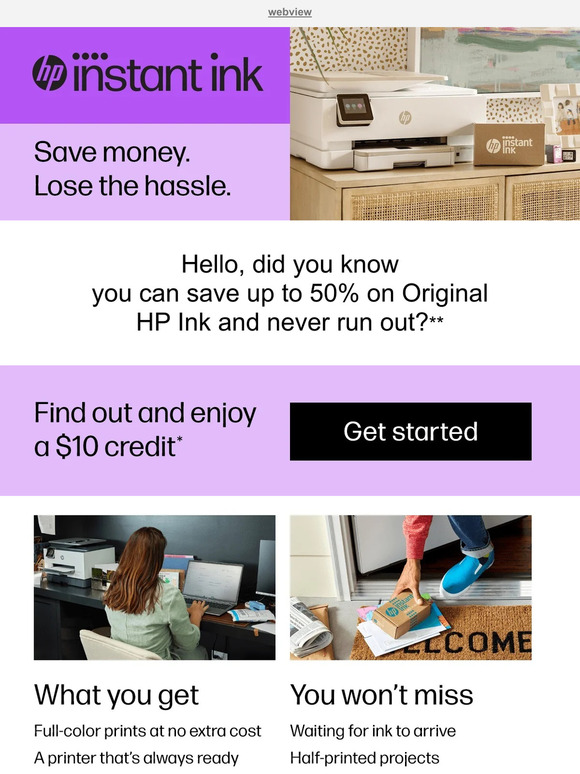 HP: Hassle-free printing is possible with HP Instant Ink | Milled