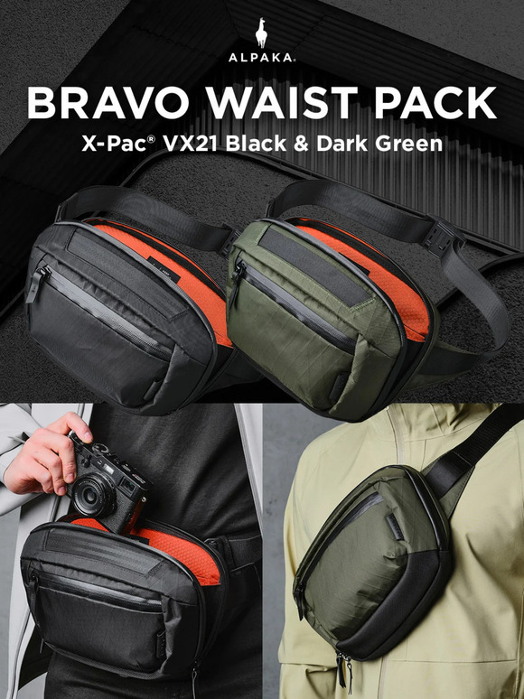 ALPAKA: [NEW] Bravo Waist Pack X-Pac® | Milled