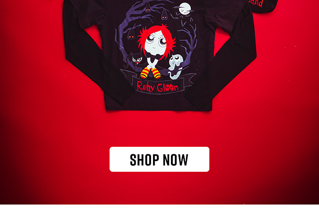 Hot Topic: Show your bright side with Ruby Gloom merch 💀🐈‍⬛ | Milled