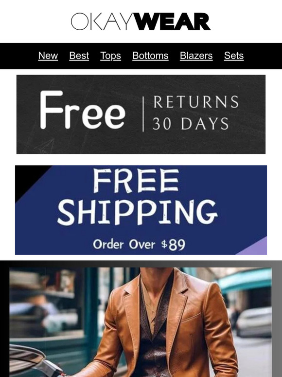 OKAYWEAR: Explore classic leather jackets,Real men's favorite | Milled