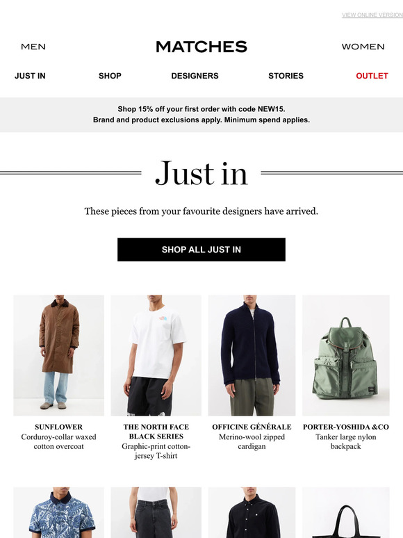 Matches Fashion: Meet these brand new styles | Milled