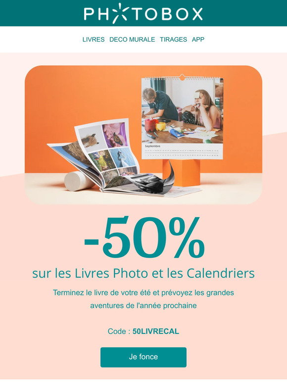 PhotoBox: -50% sur les albums et les calendriers 🤩📕 | Milled