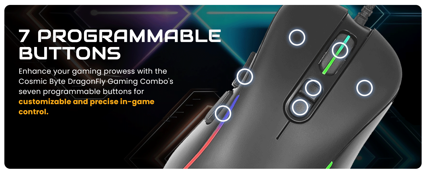 Cosmic Byte: Introducing the Upgraded DragonFly Gaming Combo! Prepare ...