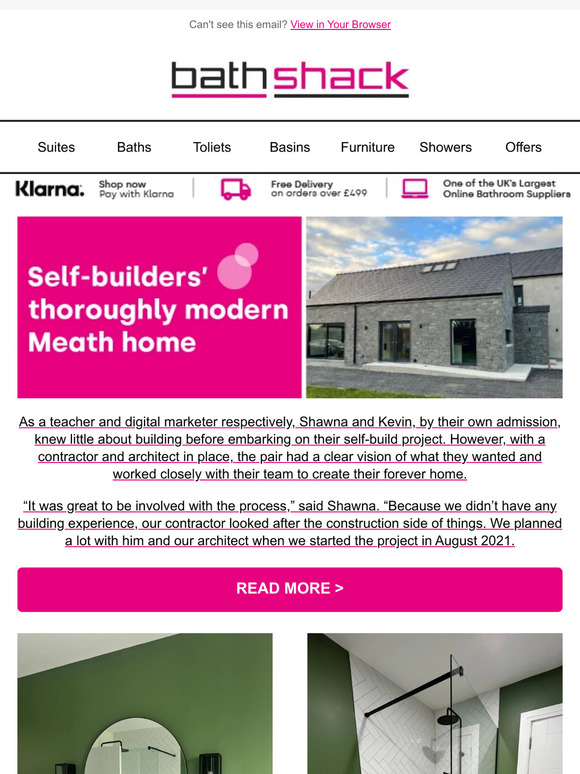 Bath Shack: Get inspired - Self-Builders’ Thoroughly Modern Home 🛀 | Milled