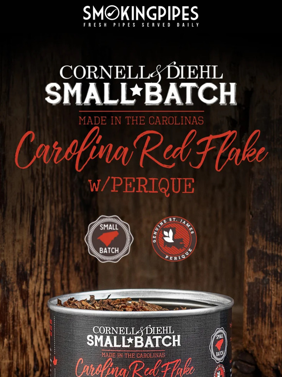 Smokingpipes: Cornell & Diehl’s Carolina Red Flake w/Perique ...