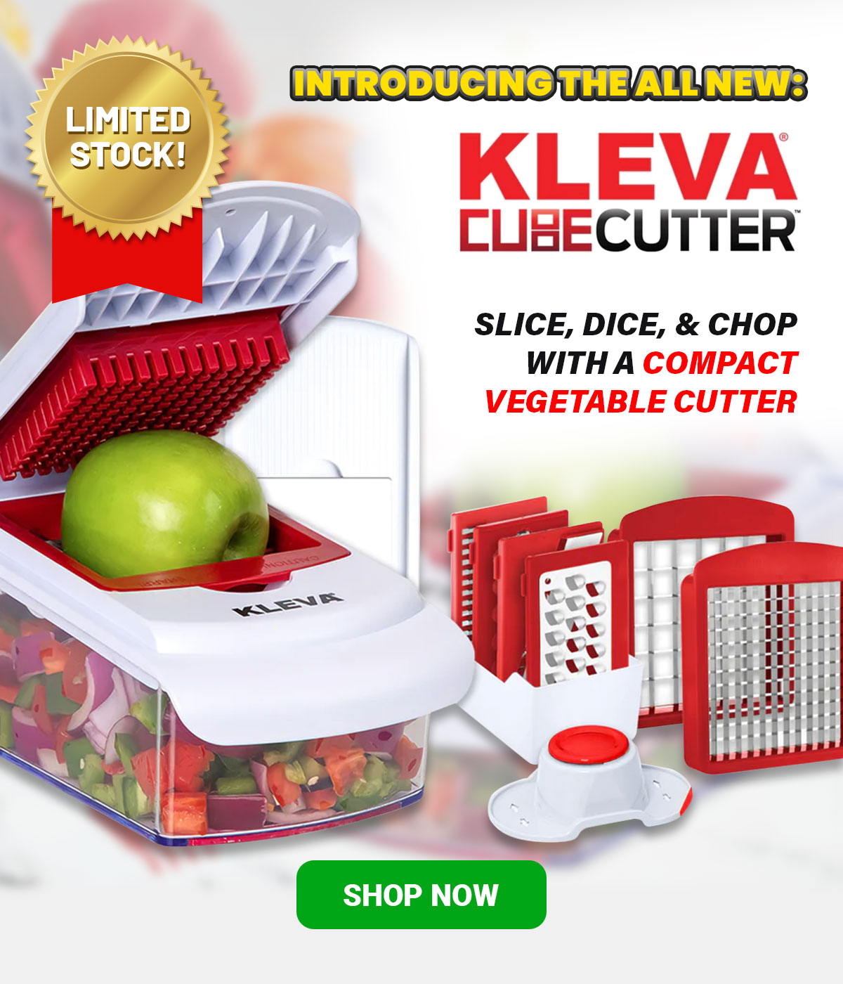 Kleva Range: Introducing: Our New Buy 1 Get 1 Free Cube Cutter Deal ...