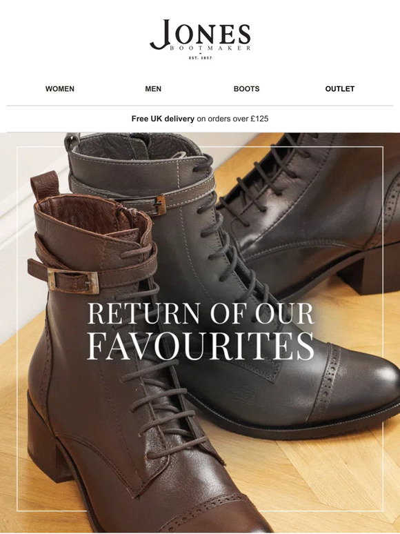 Jones Bootmaker.com: Remember Us? | Milled
