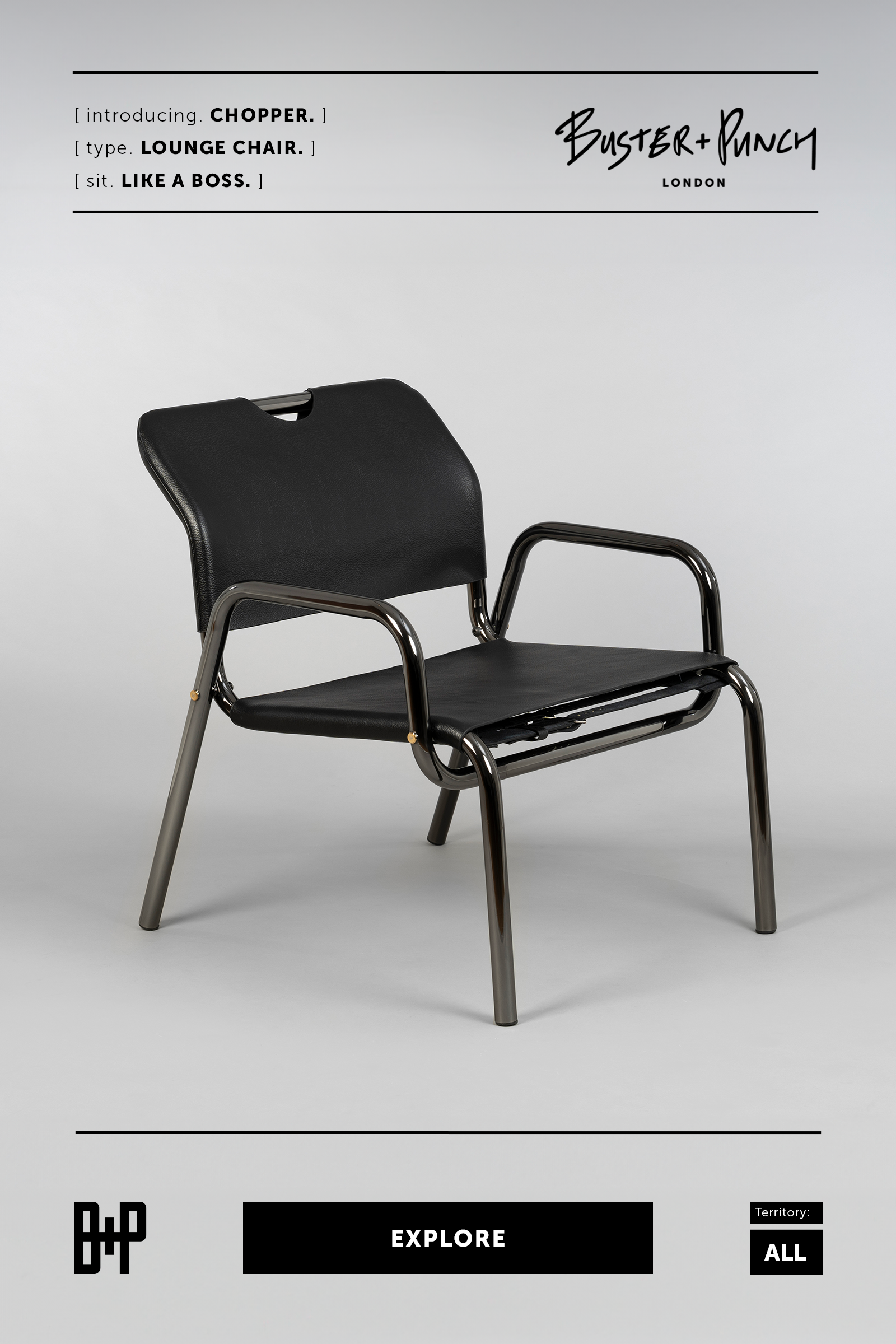 Buster + Punch: Introducing: Chopper Lounge Chair | Milled