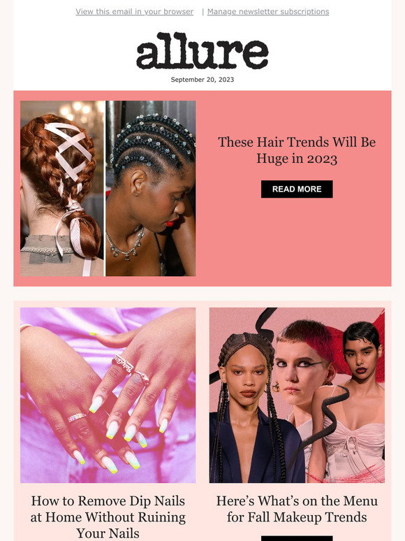 Allure: These Hair Trends Will Be Huge in 2023 | Milled