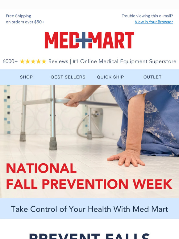 Med Mart: It's National Fall Prevention Week | Milled
