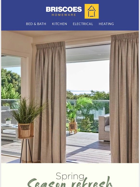 Briscoes: Ready for a Spring refresh? | Milled