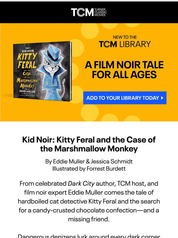Turner Classic Movies: New to the TCM Library! Kid Noir: Kitty Feral ...