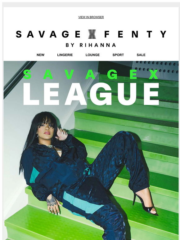 Savage X Fenty Introducing Savage X League ⚽️ Milled