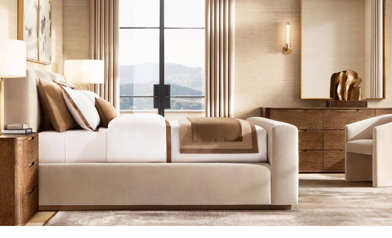 RH: The Breton Collection in European White Oak | Milled