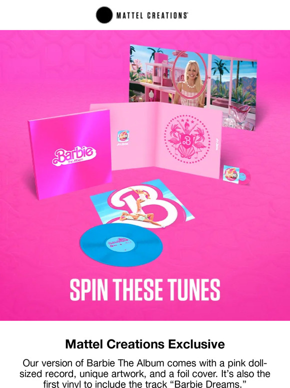 Mattel: Exclusive Barbie The Album Vinyl Set! | Milled
