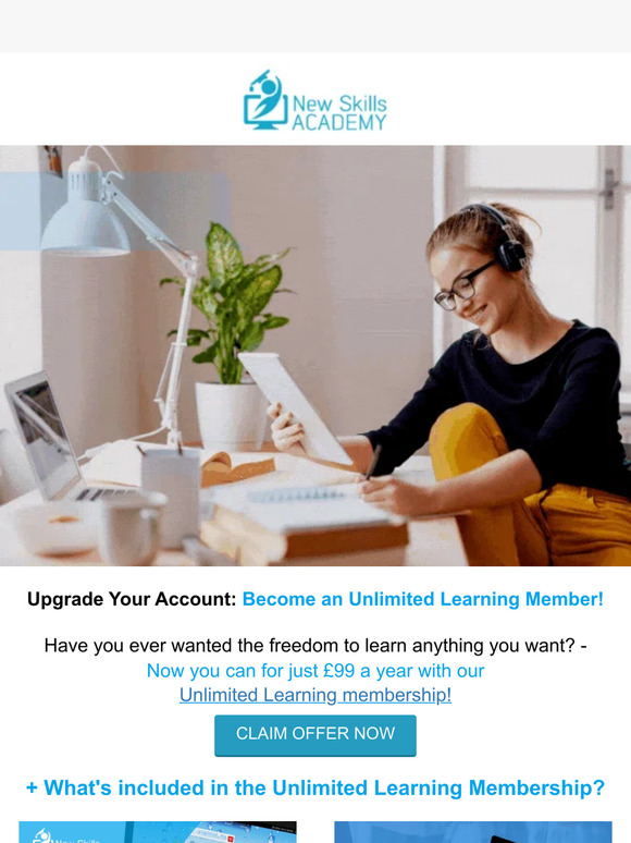 New Skills Academy: New Skills Unlimited Learning Membership: Focus on ...