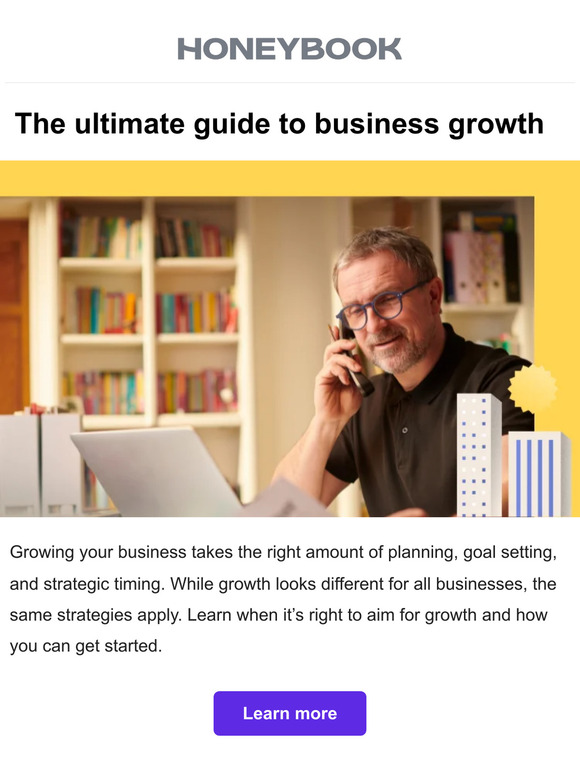 Honeybook: Ready to level up your business? Use this guide to business growth | Milled