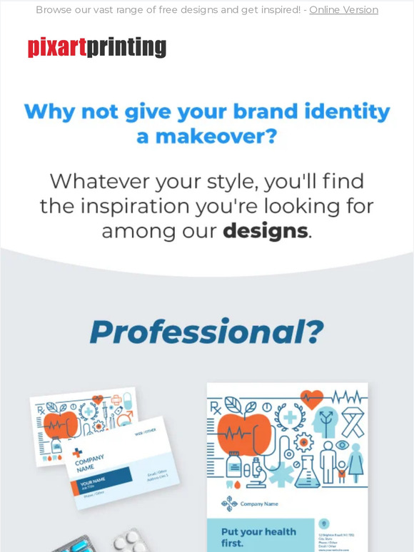 Pixartprinting: Create your brand identity with our designs | Milled