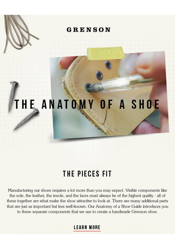 Grenson: The Anatomy of A Shoe | Milled
