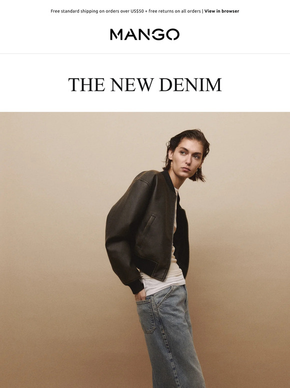 Mango: Denim that leads the way 👉🏼 | Milled