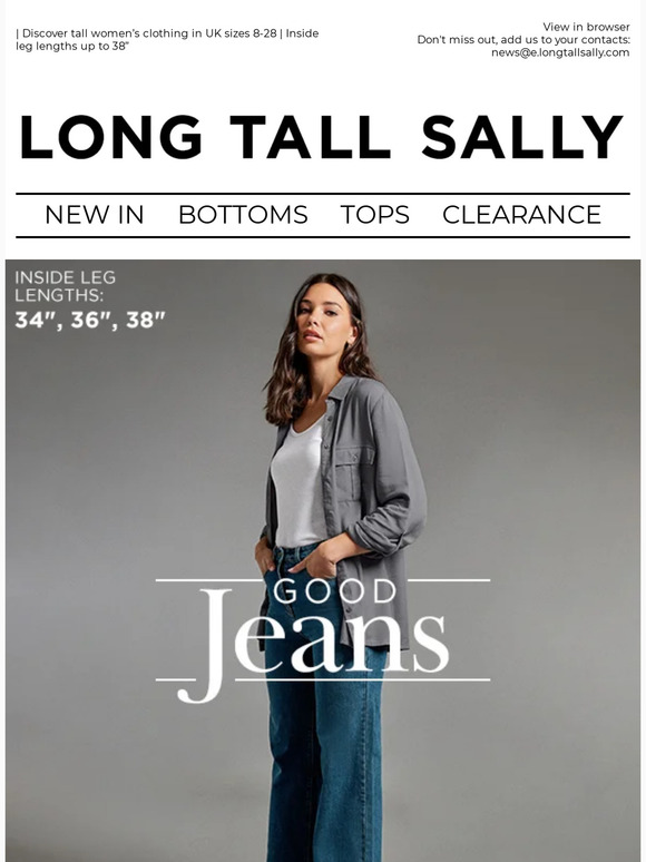Long Tall Sally: Good Jeans inside… | Milled