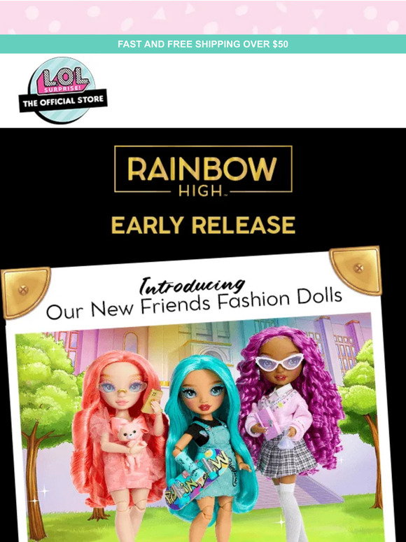 LOL Surprise: Shop Early Access Rainbow High New Friends🌈 | Milled