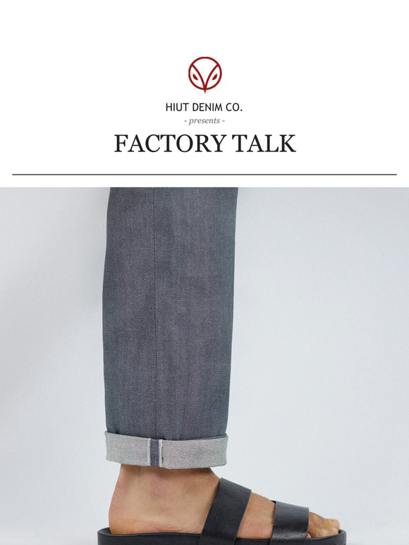 Hiut Denim: Japanese Grey Selvedge. | Milled