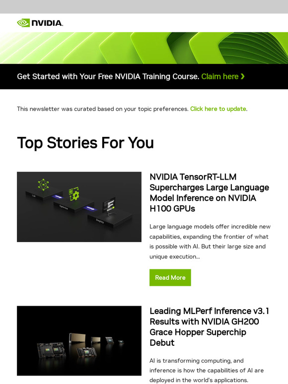 Nvidia: Your Personalized Developer News from NVIDIA | Milled