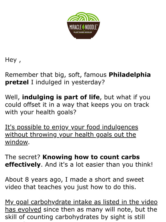 Miracle Noodle: Master the Art of Carb Balancing 🥨🍝 | Milled