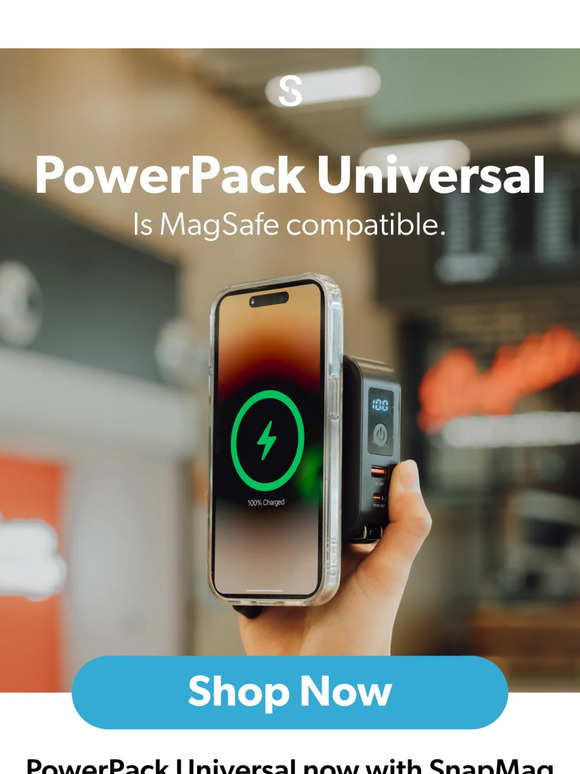 SnapWireless: PowerPack Universal is MagSafe Compatible ⚡️ | Milled