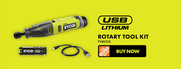 Ryobi: RYOBI USB Lithium Solutions | Milled