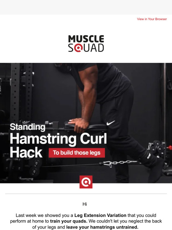 MuscleSquad: Build Thick Thighs 🏋️‍♂️ | Milled