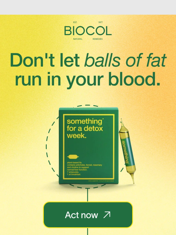Biocol Labs: ⚠️ Fatty Liver = Fatty Blood ⚠️ | Milled