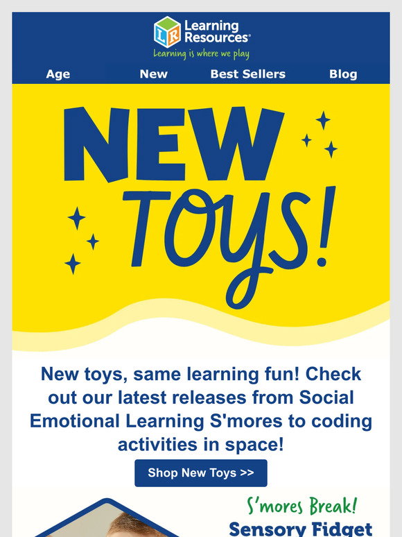 Learning Resources: New Toy Thursday: Social Emotional Fidget Fun and ...