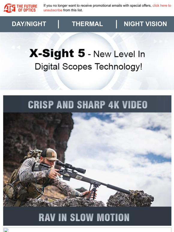ATN: 🔥X-SIGHT 5 - NEW LEVEL IN THE WORLD OF DIGITAL SCOPES | Milled