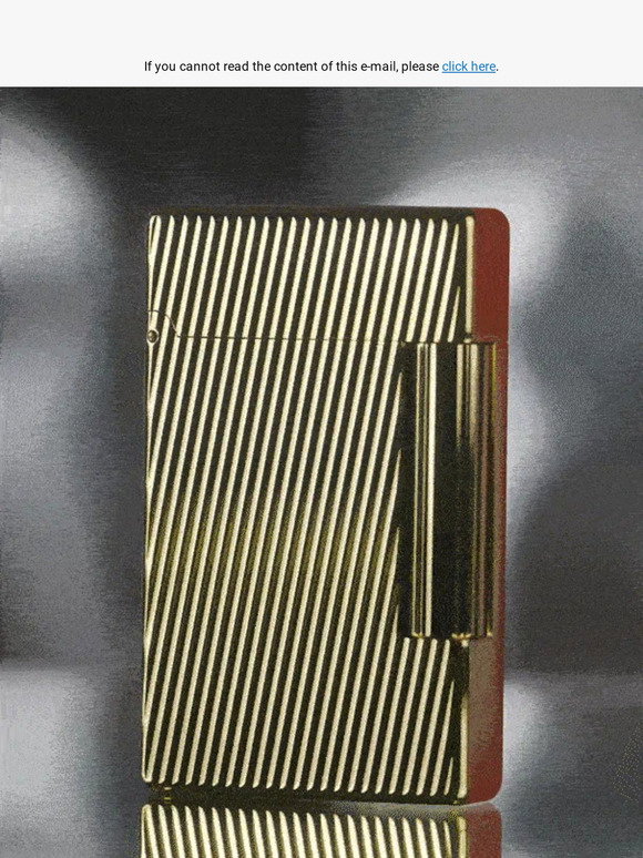 S.T. Dupont: Initial Lighter: An Iconic Design | Milled