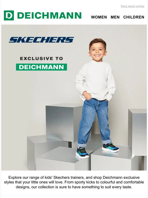 Deichmann: Exclusive kids' Skechers at Deichmann | Milled