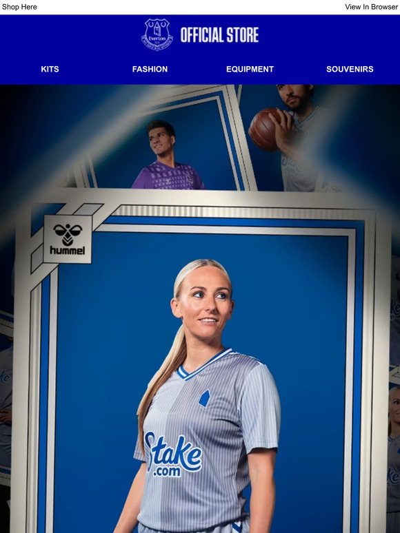 Everton Direct: Kit Collection 23/24! | Milled