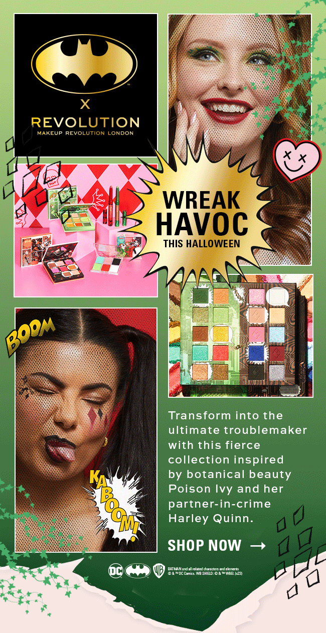 Revolution Beauty: Wreak havoc with new DC X Revolution! | Milled