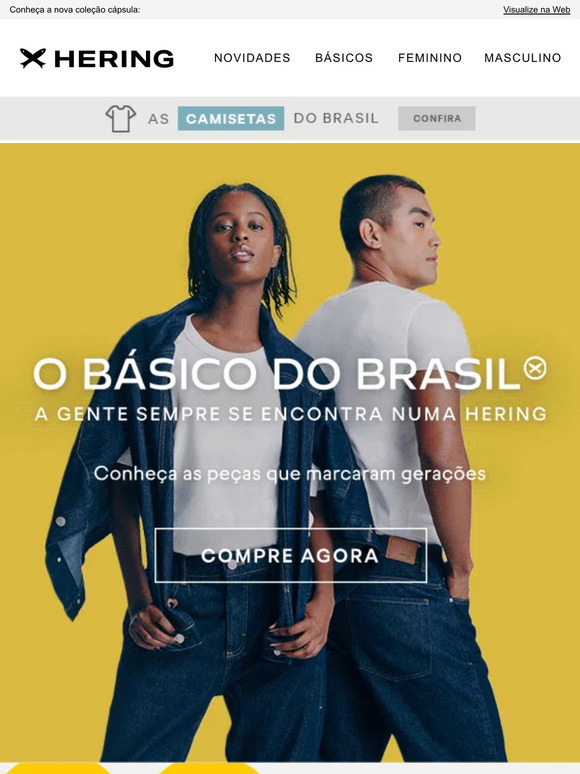 Hering: O Básico do Brasil | Milled